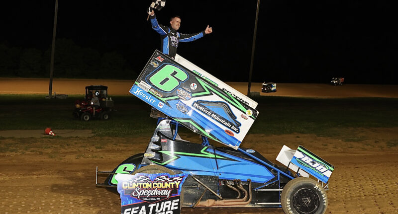 Ryan Smith takes 410 sprint opener at Clinton County Speedway | News ...